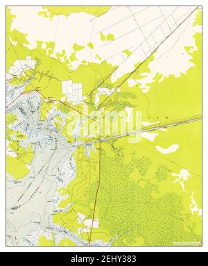 Ponzer, North Carolina, map 1951, 1:24000, United States of America by ...