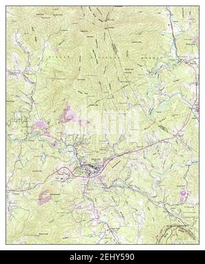 Spruce Pine, North Carolina, map 1960, 1:24000, United States of ...