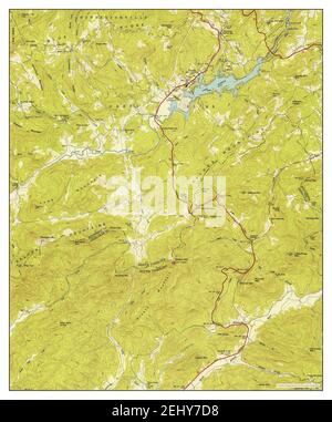 Zirconia, North Carolina, map 1947, 1:24000, United States of America ...