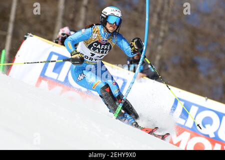 Cortina (BL, Italy. 20th Feb, 2021. Cortina (BL), Italy, Druscie ...