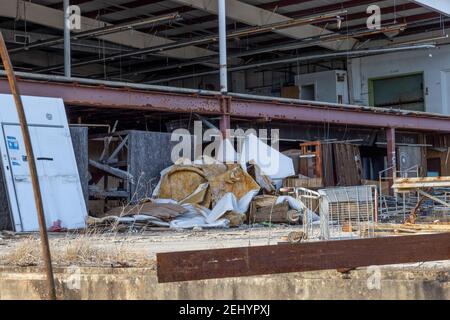 In the process of scrapping this shut down factory is a small Tennessee ...