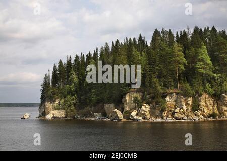 Kama bay near Khokhlovka. Perm krai. Russia Stock Photo - Alamy