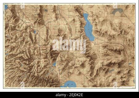 Walker Lake, Nevada, map 1957, 1:250000, United States of America by ...