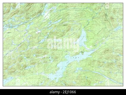 Little Tupper Lake, New York, map 1999, 1:25000, United States of ...