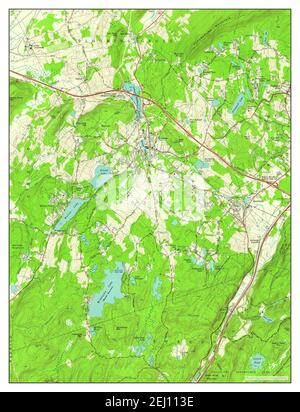 Monroe, New York, map 1957, 1:24000, United States of America by ...