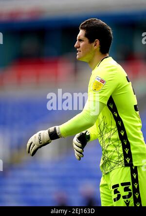 Reading goalkeeper Rafael Cabral during the Sky Bet Championship match ...