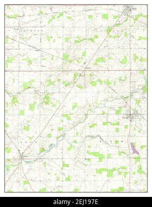 Bloomville, Ohio, map 1960, 1:24000, United States of America by ...
