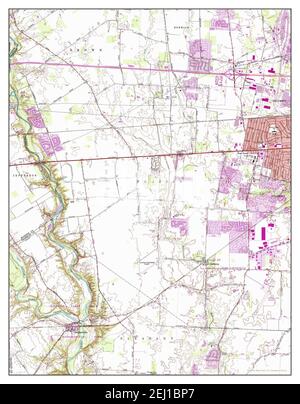 Galloway, Ohio, map 1966, 1:24000, United States of America by Timeless ...