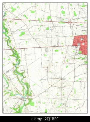 Galloway, Ohio, map 1966, 1:24000, United States of America by Timeless ...