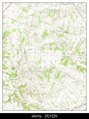 New Burlington, Ohio, map 1968, 1:24000, United States of America by ...
