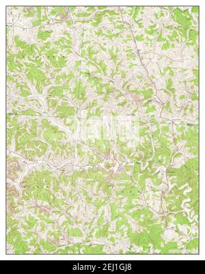 Shade, Ohio, map 1960, 1:24000, United States of America by Timeless ...