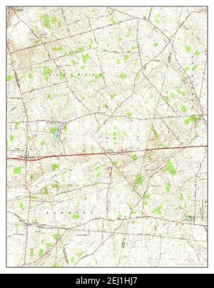 Vienna, Ohio, map 1961, 1:24000, United States of America by Timeless ...