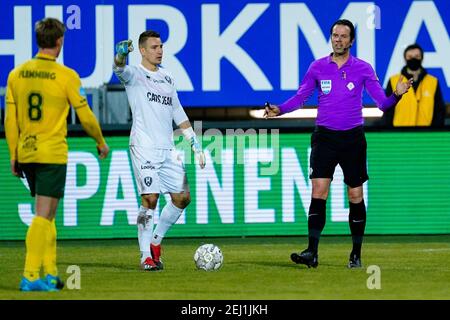 SITTARD, NETHERLANDS - FEBRUARY 20: Zian Flemming of Fortuna Sittard ...