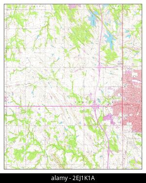 Ardmore West, Oklahoma, map 1964, 1:24000, United States of America by ...