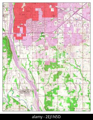 Jenks, Oklahoma, map 1952, 1:24000, United States of America by ...