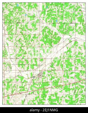Luther, Oklahoma, map 1966, 1:24000, United States of America by ...