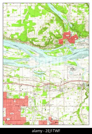 Camas, Oregon, map 1961, 1:24000, United States of America by Timeless ...
