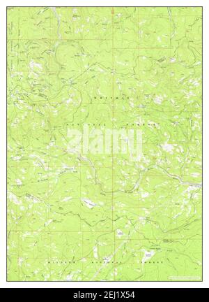 Greenhorn, Oregon, map 1972, 1:24000, United States of America by ...