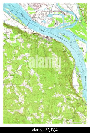 Rainier, Oregon, map 1953, 1:24000, United States of America by ...