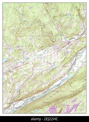 Bushkill, Pennsylvania, map 1944, 1:24000, United States of America by ...