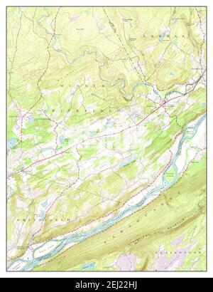 Bushkill, Pennsylvania, map 1944, 1:24000, United States of America by ...