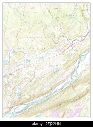 Bushkill, Pennsylvania, map 1944, 1:24000, United States of America by ...
