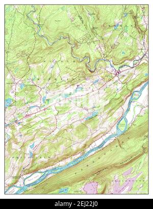 Bushkill, Pennsylvania, map 1944, 1:24000, United States of America by ...