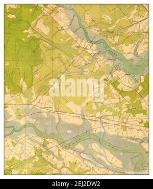 Johns Island, South Carolina, map 1948, 1:24000, United States of ...
