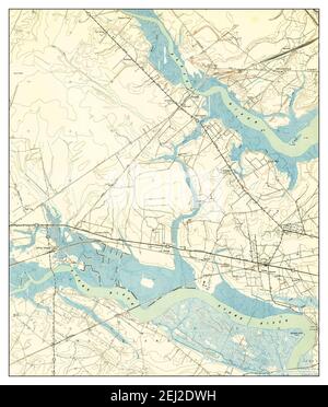 Johns Island, South Carolina, map 1948, 1:24000, United States of ...