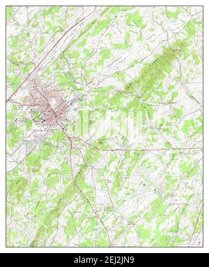 Athens, Tennessee, map 1964, 1:24000, United States of America by ...