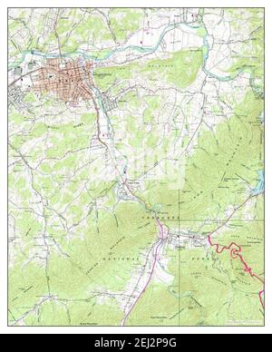Elizabethton, Tennessee, map 1959, 1:24000, United States of America by ...