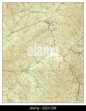 Mountain City, Tennessee, map 1938, 1:24000, United States of America ...