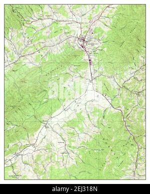 Mountain City, Tennessee, map 1938, 1:24000, United States of America ...
