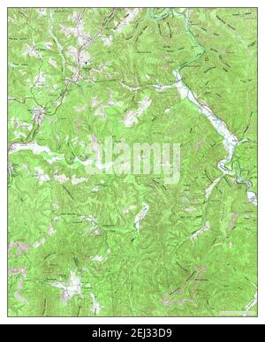 Robbins, Tennessee, map 1952, 1:24000, United States of America by ...
