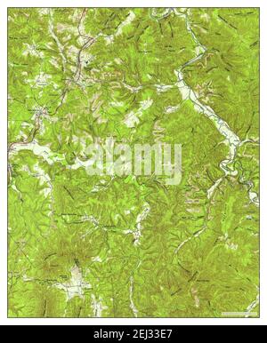Robbins, Tennessee, map 1952, 1:24000, United States of America by ...