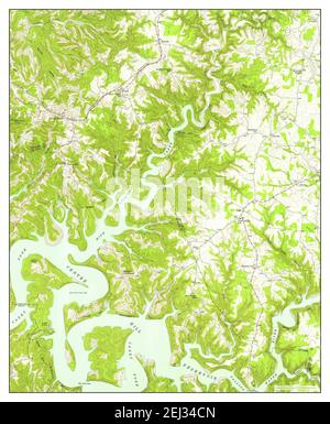 Silver Point, Tennessee, map 1956, 1:24000, United States of America by ...