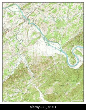 Vonore, Tennessee, map 1941, 1:24000, United States of America by ...
