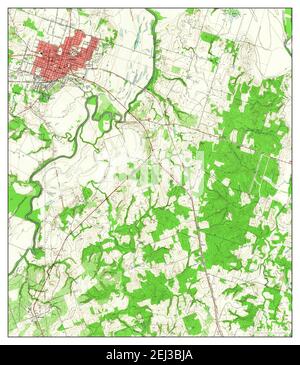 Cameron, Texas, map 1961, 1:24000, United States of America by Timeless ...