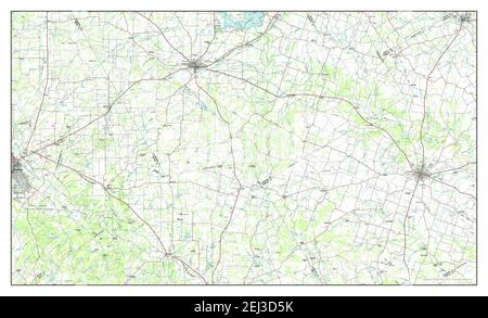 Comanche, Texas, map 1985, 1:100000, United States of America by ...