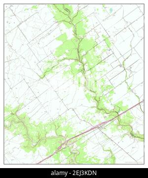 Inez, Texas, map 1951, 1:24000, United States of America by Timeless ...