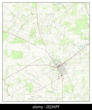 Jourdanton, Texas, map 1968, 1:24000, United States of America by ...