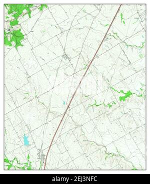 Lorena, Texas, map 1957, 1:24000, United States of America by Timeless ...
