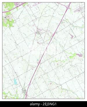 Lorena, Texas, map 1957, 1:24000, United States of America by Timeless ...