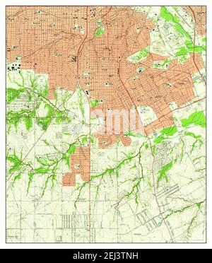 Oak Cliff, Texas, map 1958, 1:24000, United States of America by ...