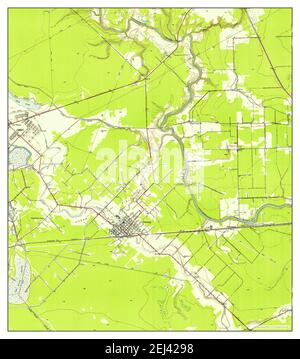 Sweeny, Texas, map 1952, 1:24000, United States of America by Timeless ...