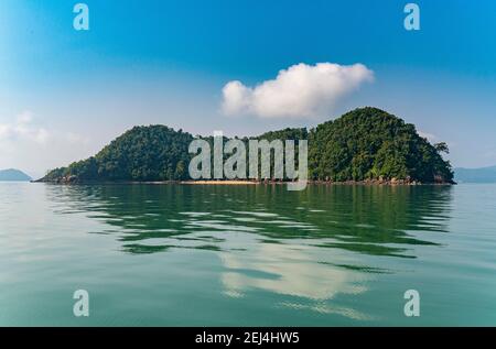 Small islands in the Mergui (Myeik) Archipelago, Myanmar (Burma), Asia ...