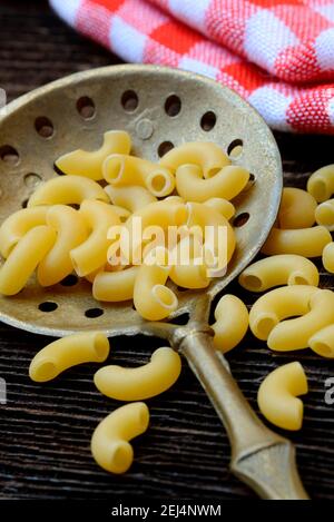 Pasta with ladle, pasta, pasta, food, food, croissant pasta Stock Photo ...