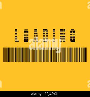 Abstract composition. Loading bar element icon. Creative web design download timer. Users ...