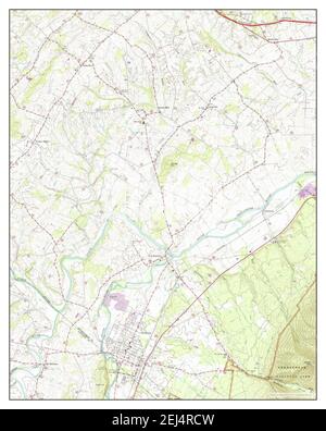Grottoes, Virginia, map 1964, 1:24000, United States of America by ...