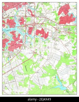Kempsville, Virginia, map 1965, 1:24000, United States of America by ...